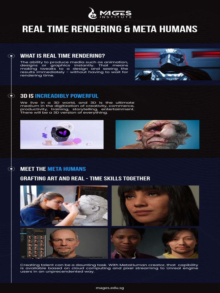 Real-Time Rendering & MetaHumans | PDF | Art | Computers
