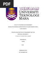 Individual Assignment Mgt400 | PDF | Behavioural Sciences | Business