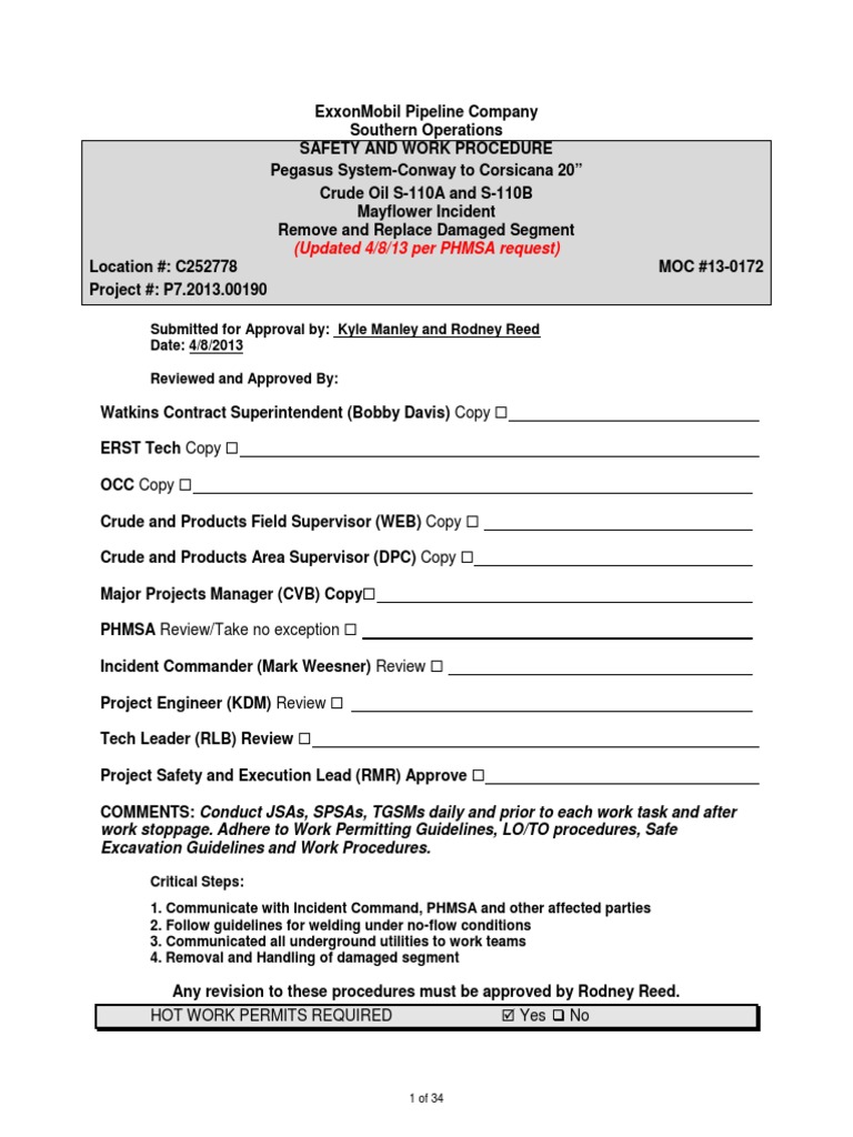 Excavation Removal-Plan | PDF | Personal Protective Equipment | Pipe ...