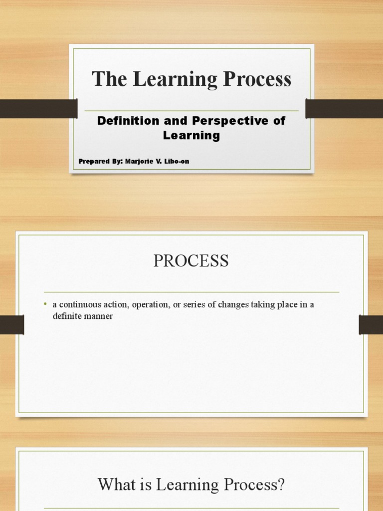 The Learning Process | PDF | Reinforcement | Classical Conditioning