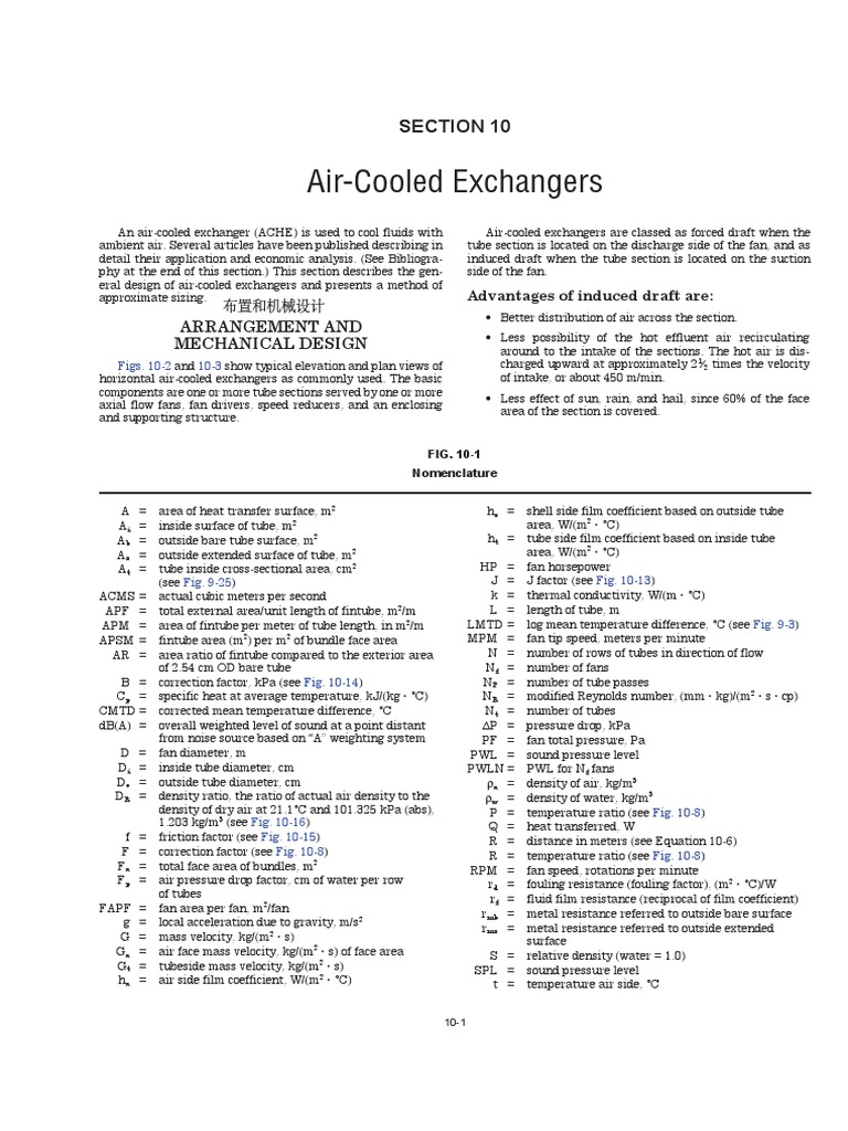 Air Cooler Design | PDF