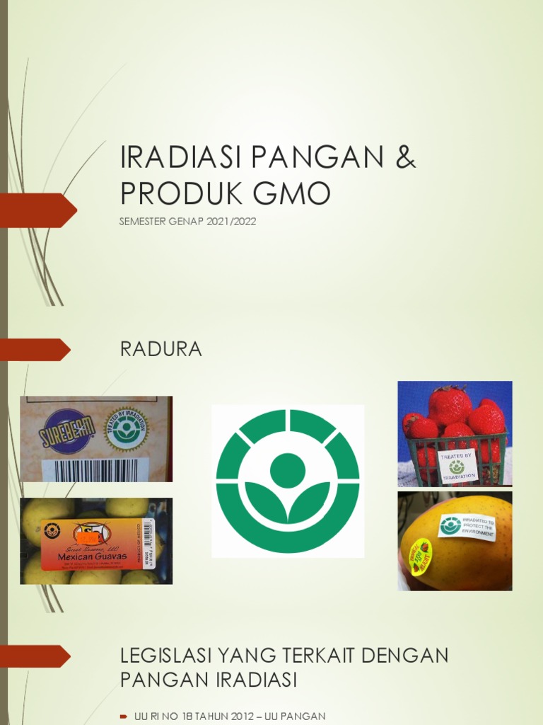 Iradiasi Pangan Produk Gmos-1212 Moodle | PDF | Pengembangan Diri ...