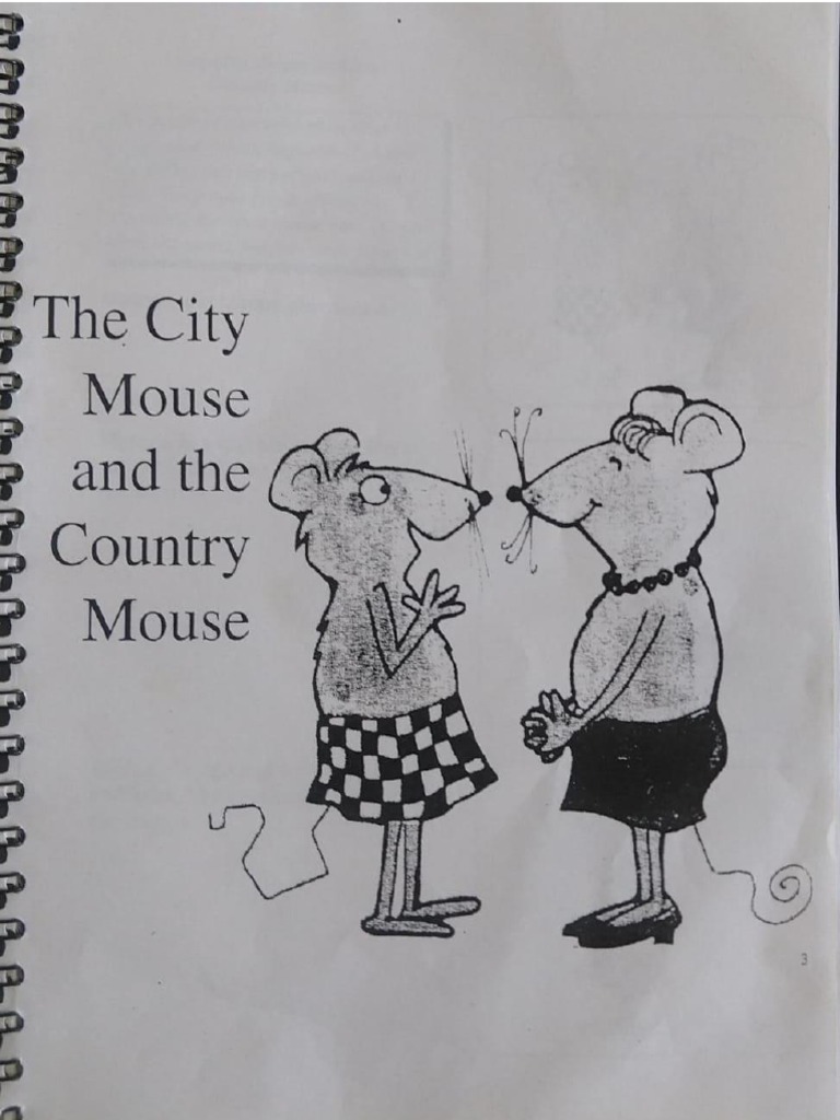 The City Mouse and The Country Mouse | PDF