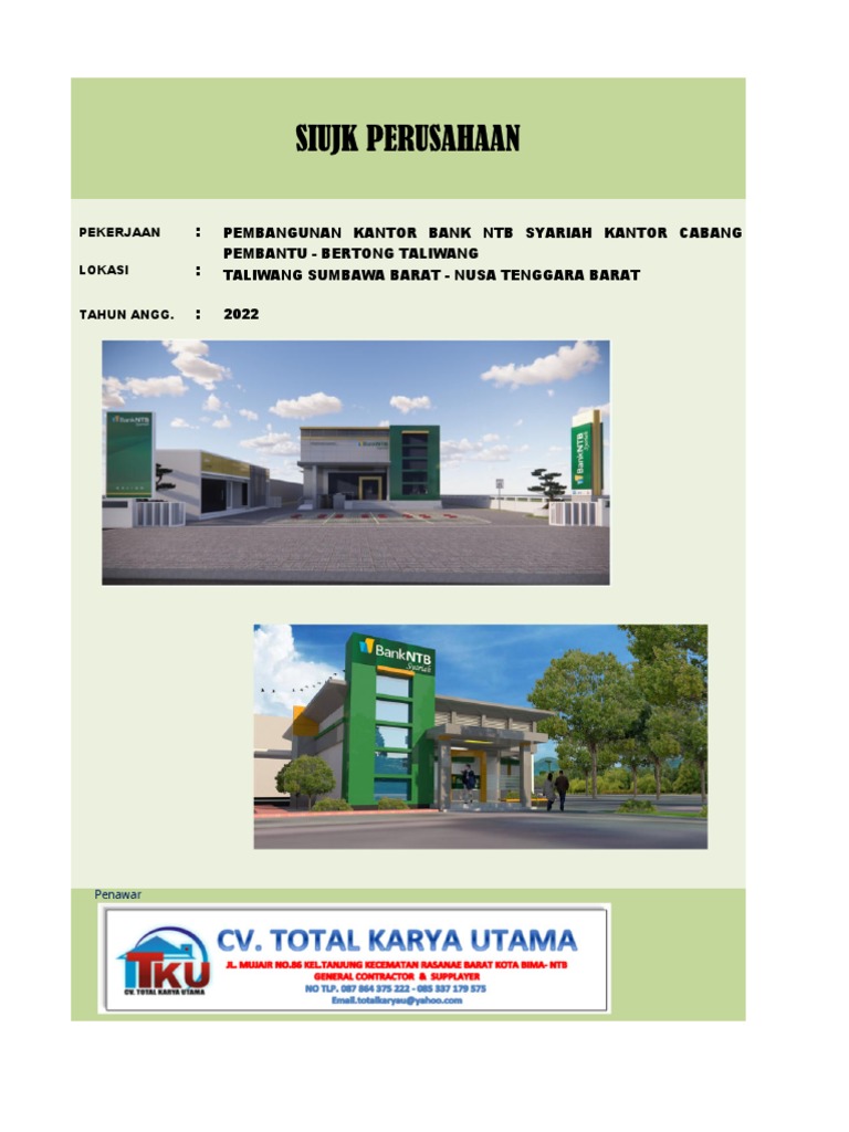 Siujk Perusahaan | PDF