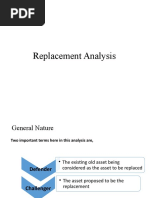 Chapter 3 - Replacement Analysis-1 | PDF | Expense | Financial Accounting