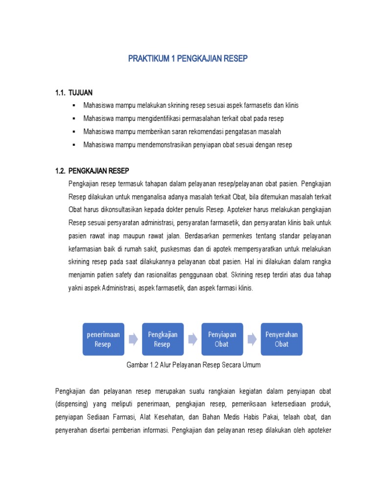 Praktikum 1 | PDF | Kesehatan Holistik