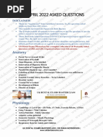 Sample OSCE Stations Dental | PDF | Tooth | Dentist