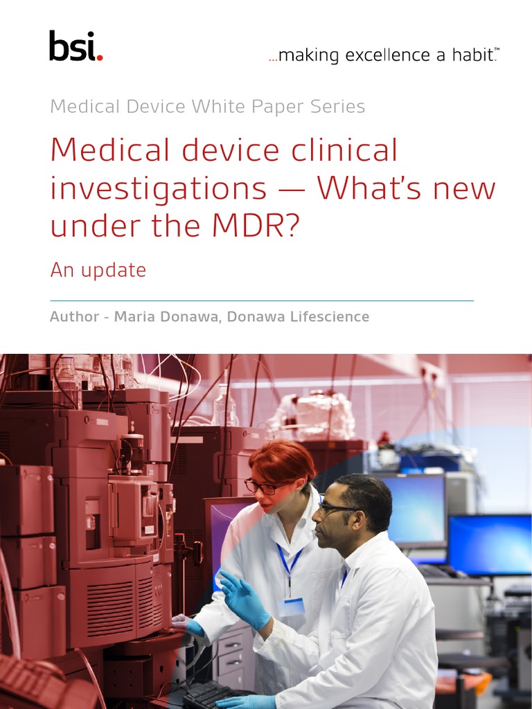 Clinical Investigation Update | PDF | Medical Device | Quality ...