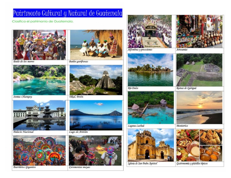 Patrimonios de Guatemala | PDF