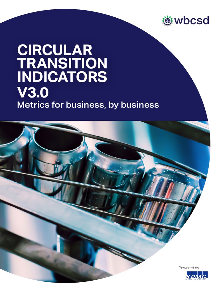 WBCSD CTI v3.0 Report - Metrics For Business by Business | PDF ...