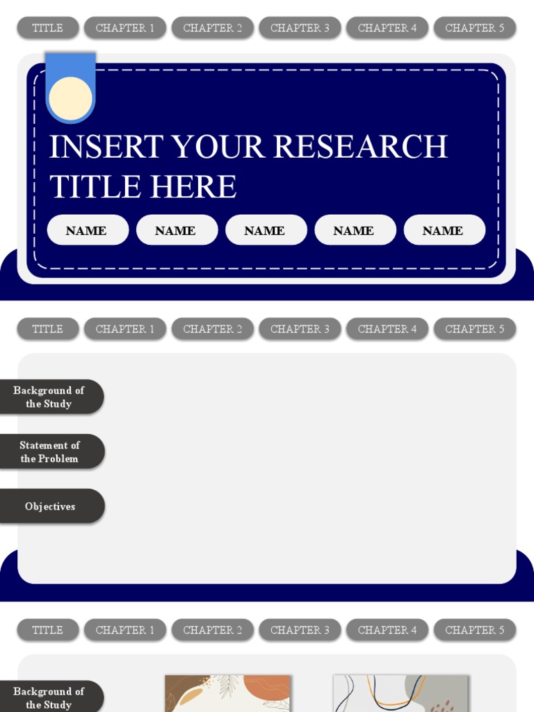 Research Defense Presentation Template | PDF
