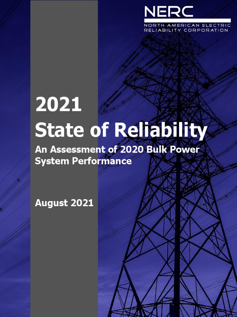 Nerc Sor 2021 | PDF | Reliability Engineering | Electric Power Transmission