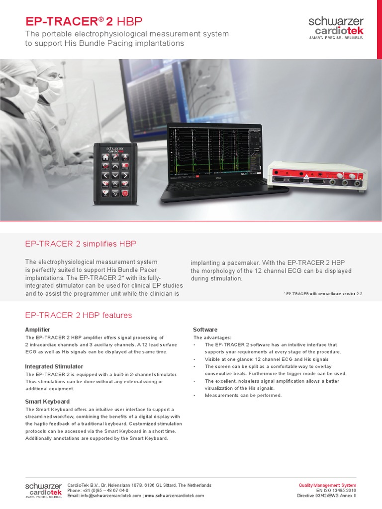 Ep Tracer 2 HBP V1 08 2020 en | PDF | Electrocardiography | Artificial ...