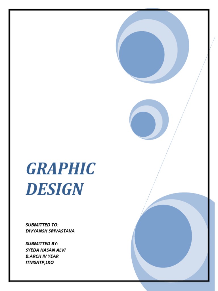 Graphic Design Assignment 1 | Download Free PDF | Graphic Design | Design