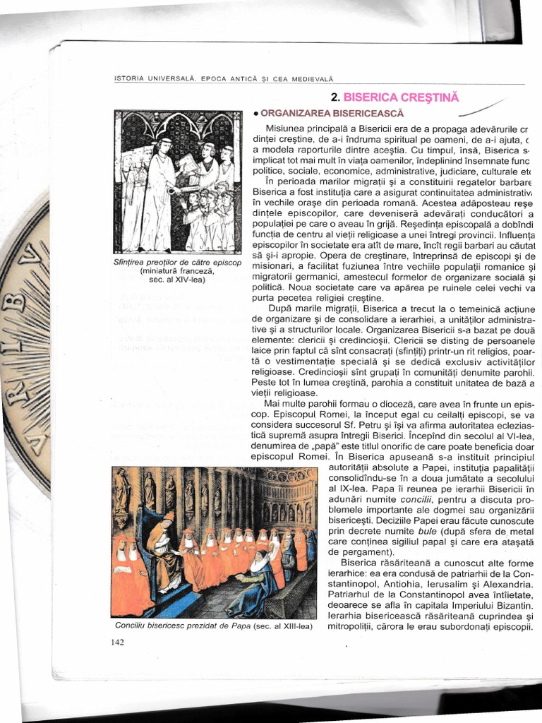 Biserica in Evul Mediu. Marea Schisma | PDF