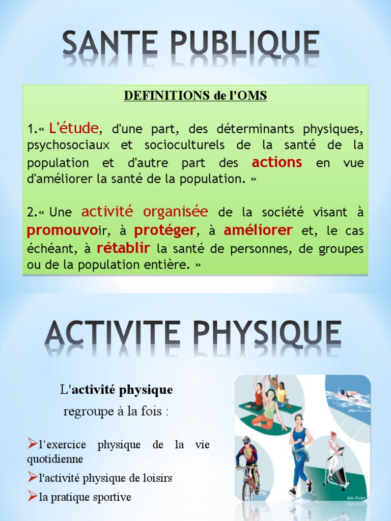 Activite Physique | PDF | Indice de masse corporelle | Sciences de la santé