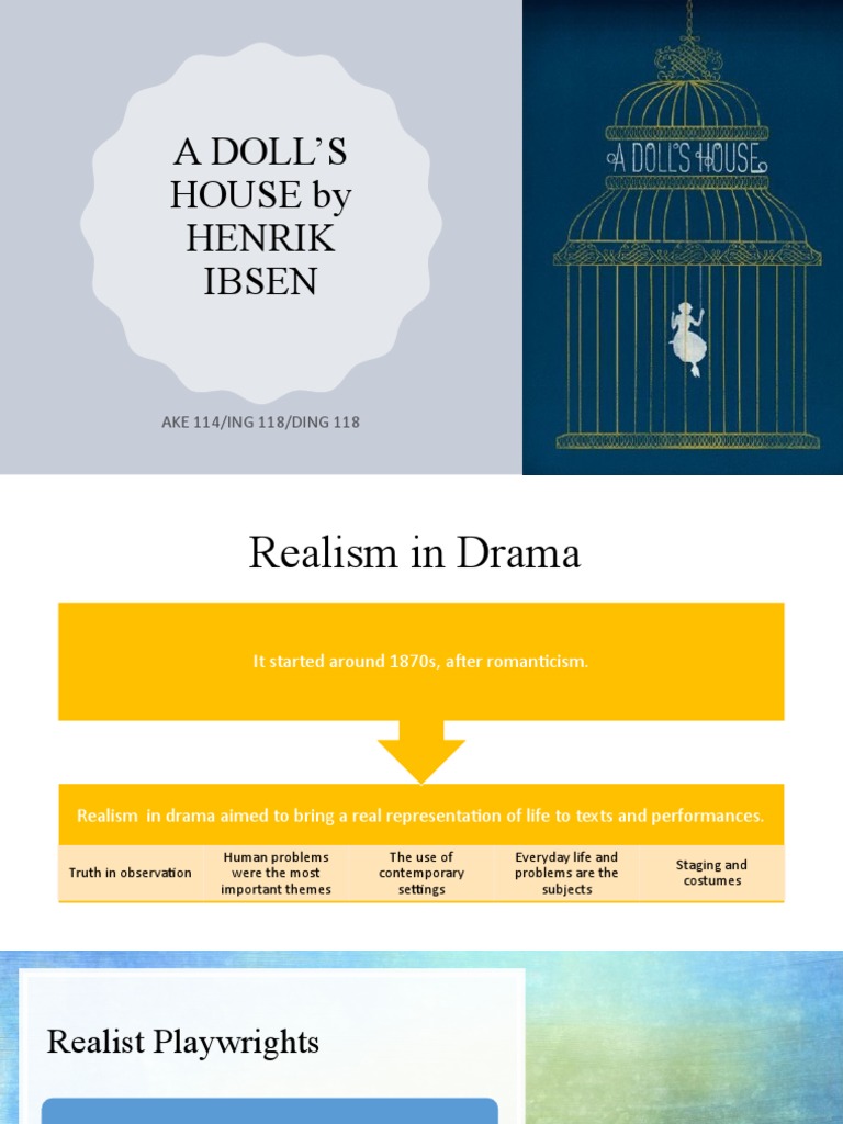 A Doll's House, Henrik Ibsen | PDF