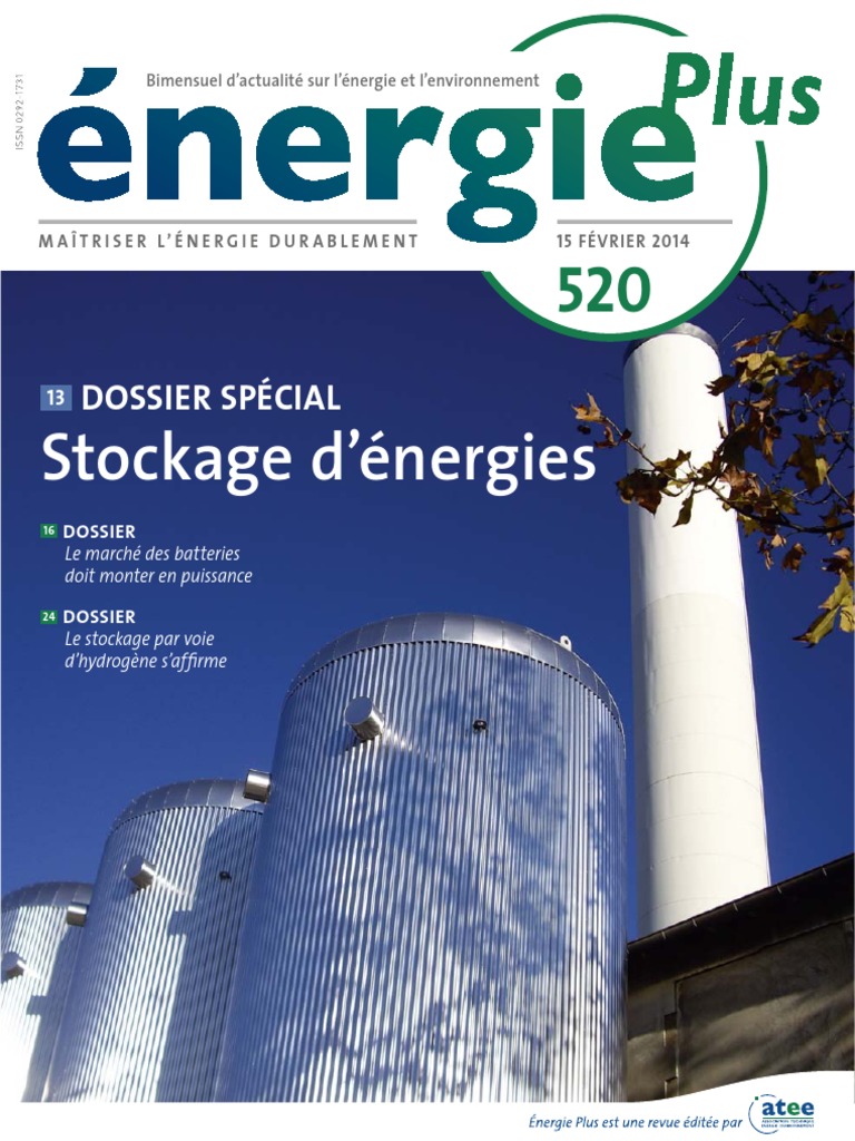 Revue Energie-Plus n520 | PDF | Énergie renouvelable | Gaz naturel