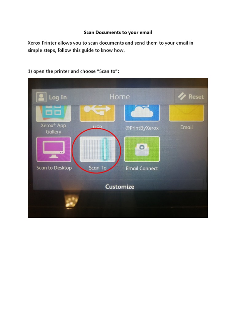 How To Scan Documents To Your Email | PDF