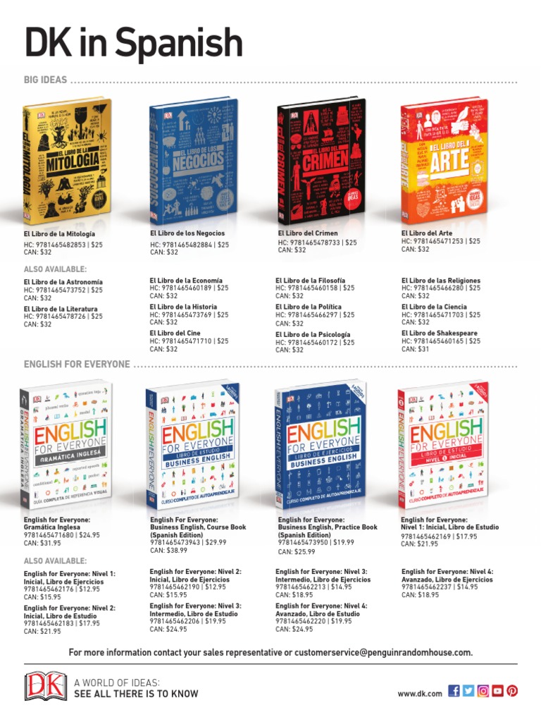 Spanish-Titles SellSheet | PDF