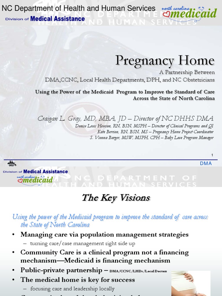PQCNC SIVB LS2 Pregnancy Home | PDF | Medicaid | Health Care