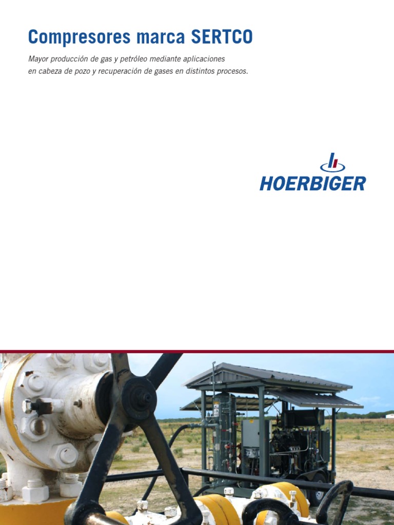 Compresores SERTCO: Soluciones Eficientes | PDF | Presión | Gases