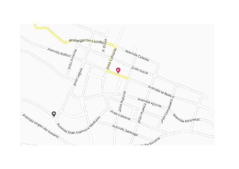 Mapa de Barrio Alto | PDF