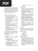 Literature Under The Spanish Colonial Period | PDF | Philippines