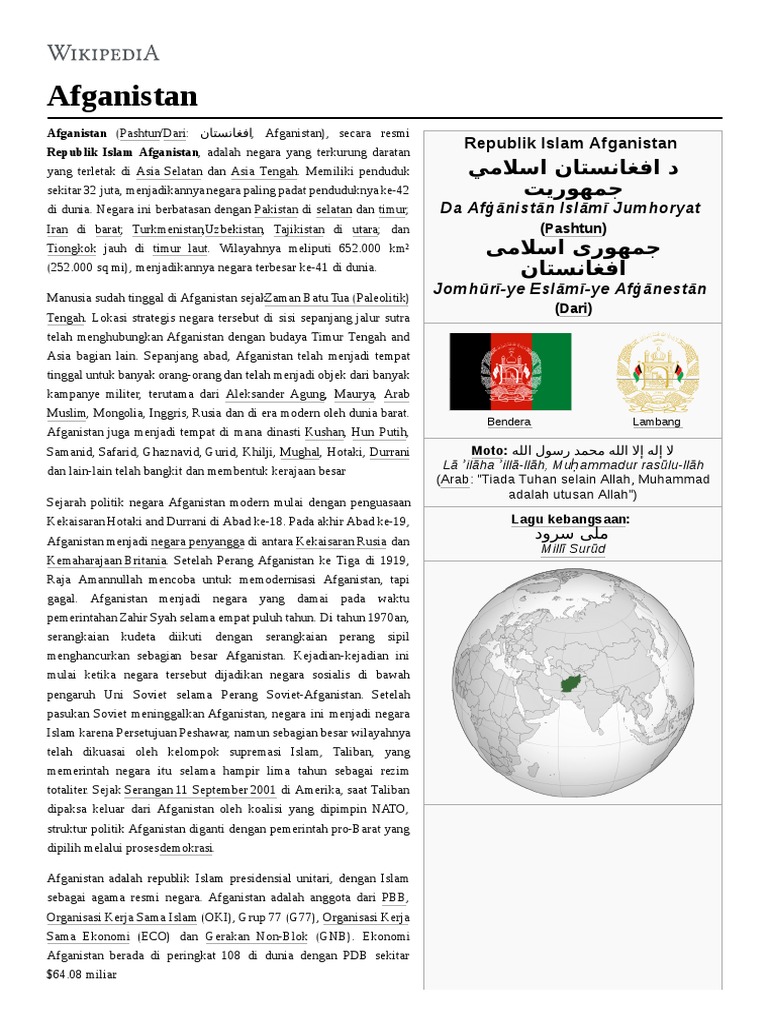 Afganistan | PDF