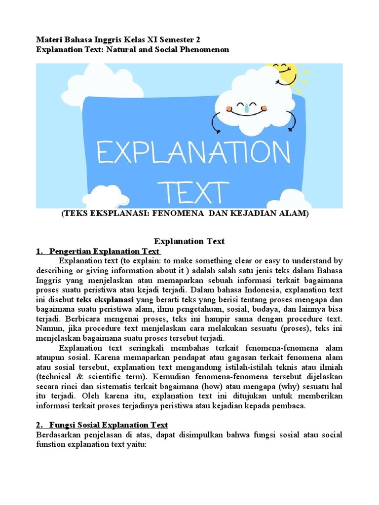 Explanation Text | PDF