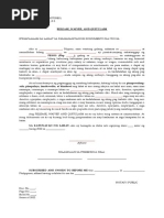 Employment Contract Tagalog | PDF