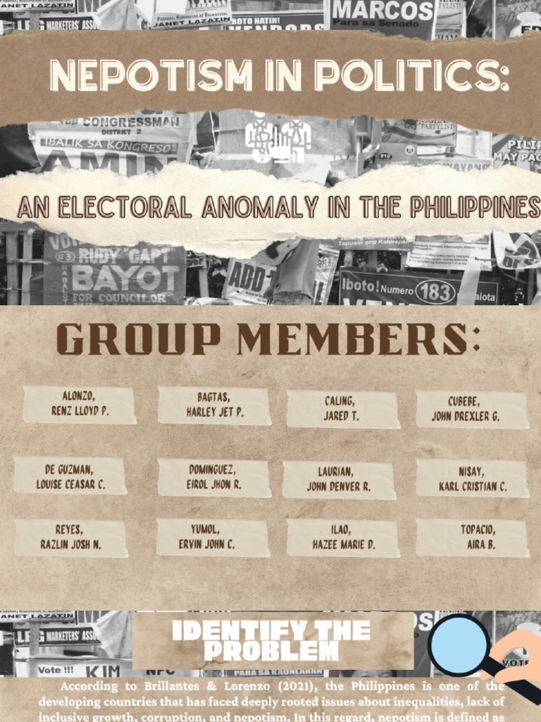 Nepotism in Politics | PDF