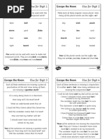 KS2 Descriptive-Setting Word Mat Caves | PDF
