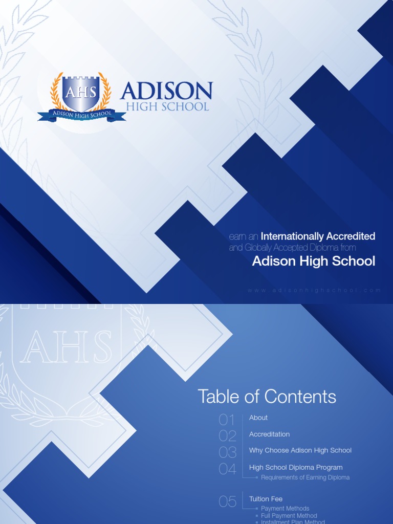 Adison High School | PDF | High School Diploma | General Educational Development
