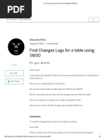 SAP Table Change Logs Guide | PDF | Computing | Computer Science
