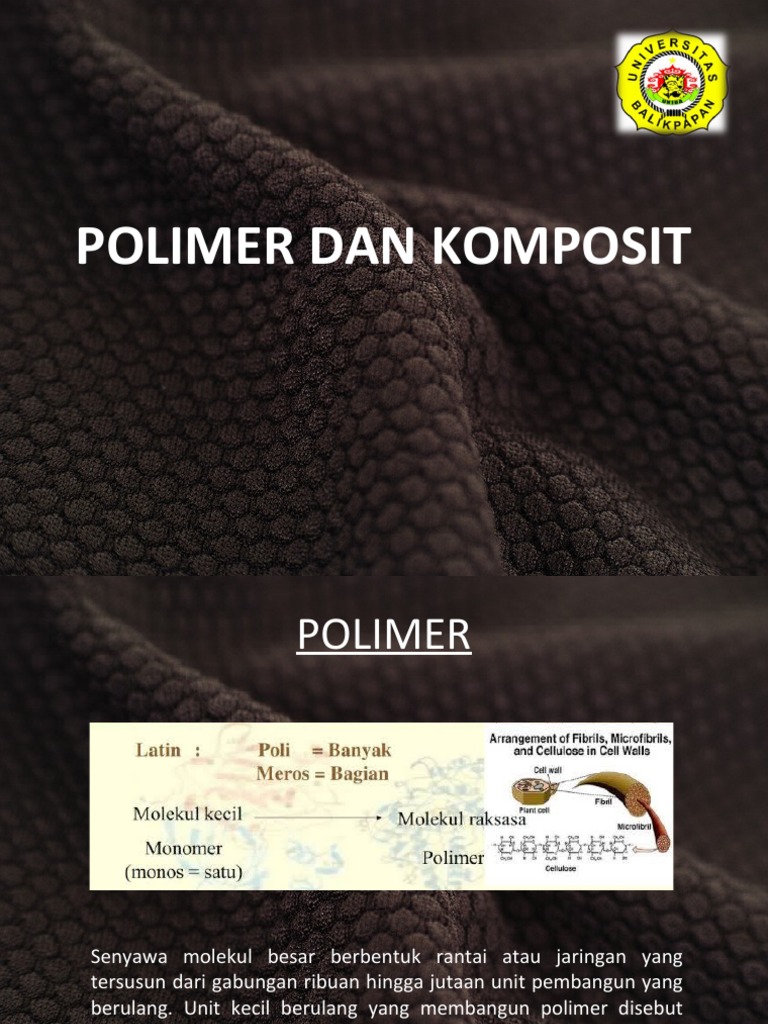 Polimer Dan Komposit | PDF