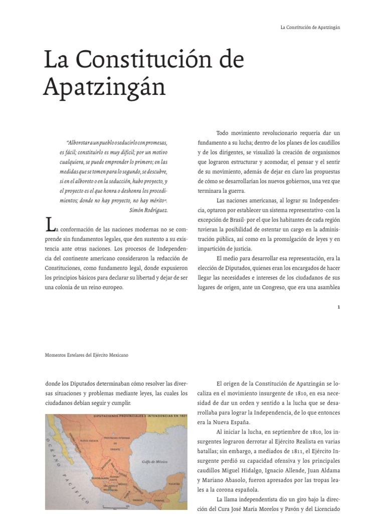 Apatzingán | Constitución | México