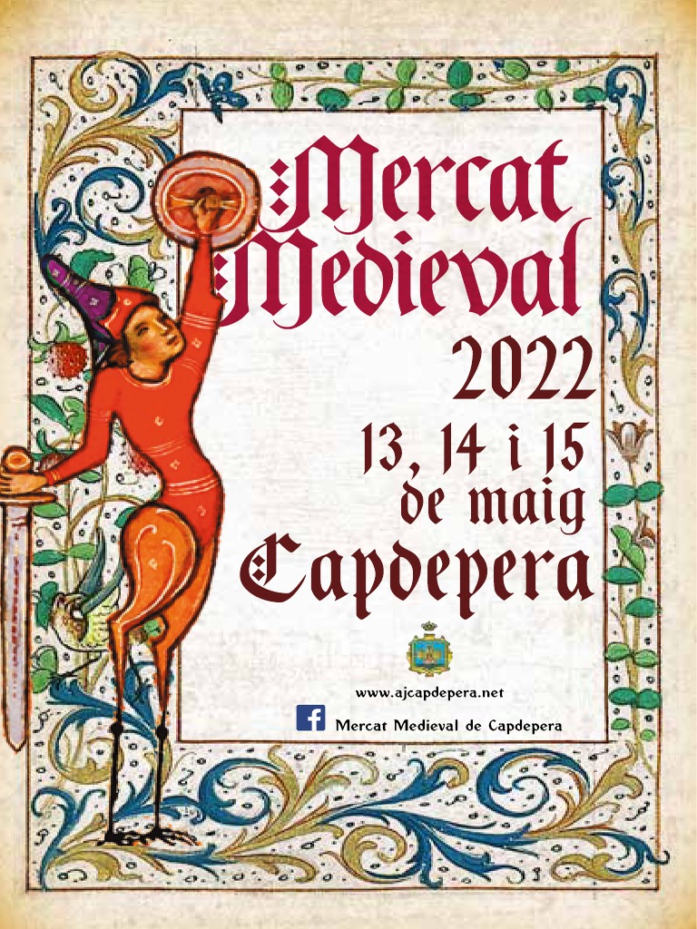 Programa Del Mercat Medieval de Capdepera 2022 | PDF