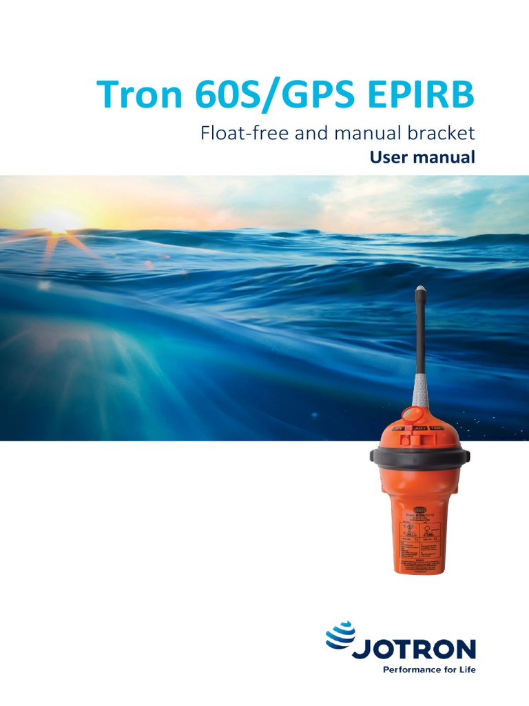 Tron 60S/GPS EPIRB: Float-Free and Manual Bracket | PDF ...