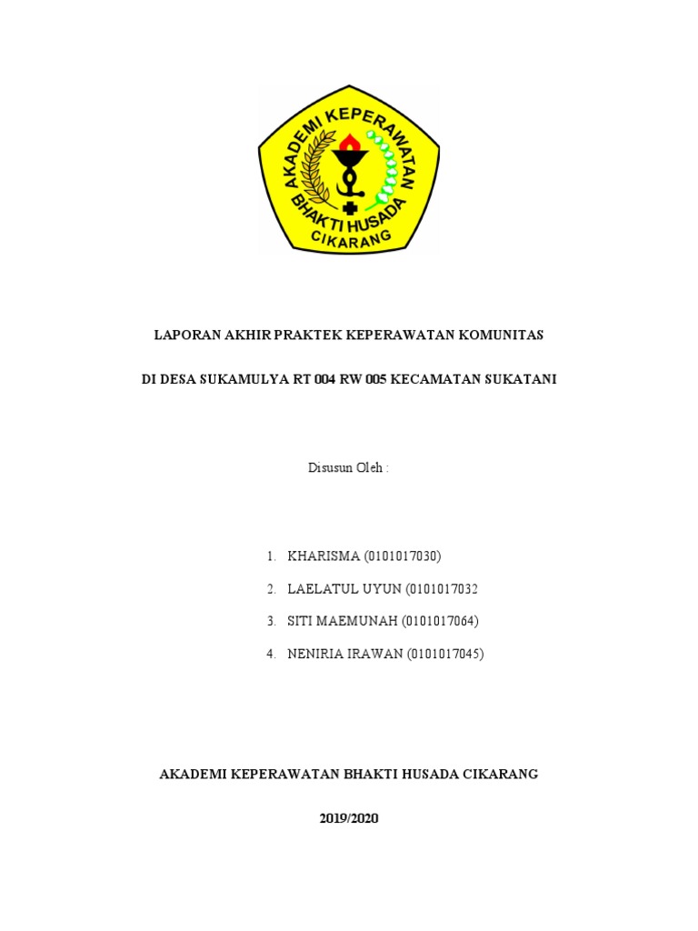 LAPORAN AKHIR KOMUNITAS KEL - KHARISMA 2 Fixxx | PDF | Ilmu Sosial | Pengembangan Diri
