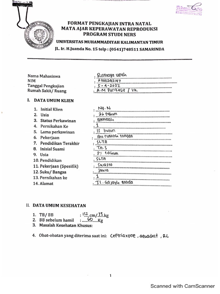 Resume VK Rismaya Ulfah | PDF