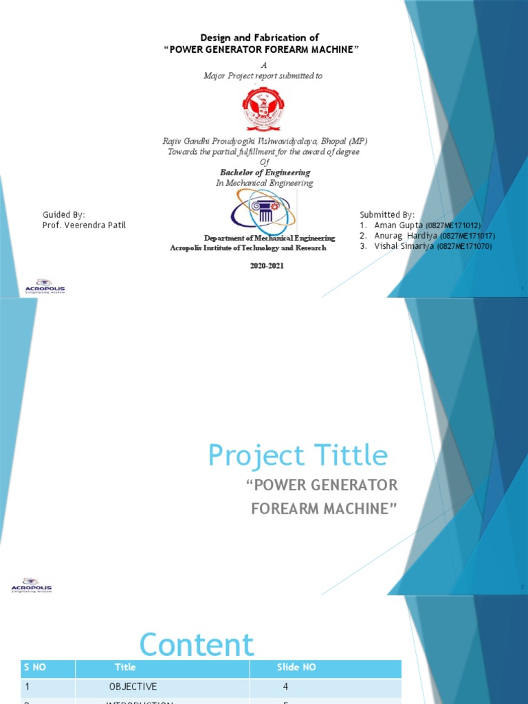 Power Generator Forearm Machine | Download Free PDF | Gear | Electric Motor