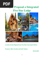 Project Proposal For 5 Star Hotel | PDF | Tourism | Internal Rate Of Return
