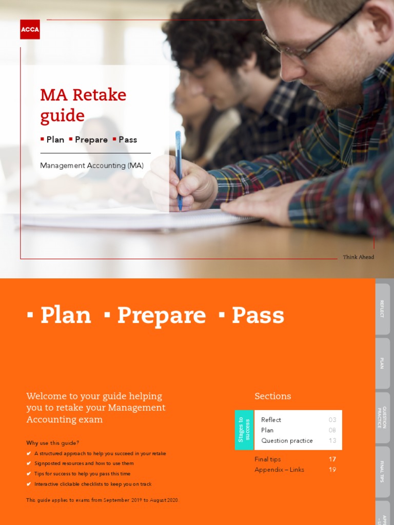 MA Retake Guide: Plan Prepare Pass | PDF | Test (Assessment) | Multiple ...