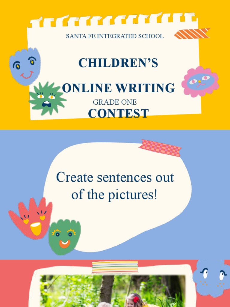 Online Writing Contest (Grade 1) | PDF