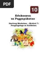 Q4 EsP 10 Module 2 | PDF