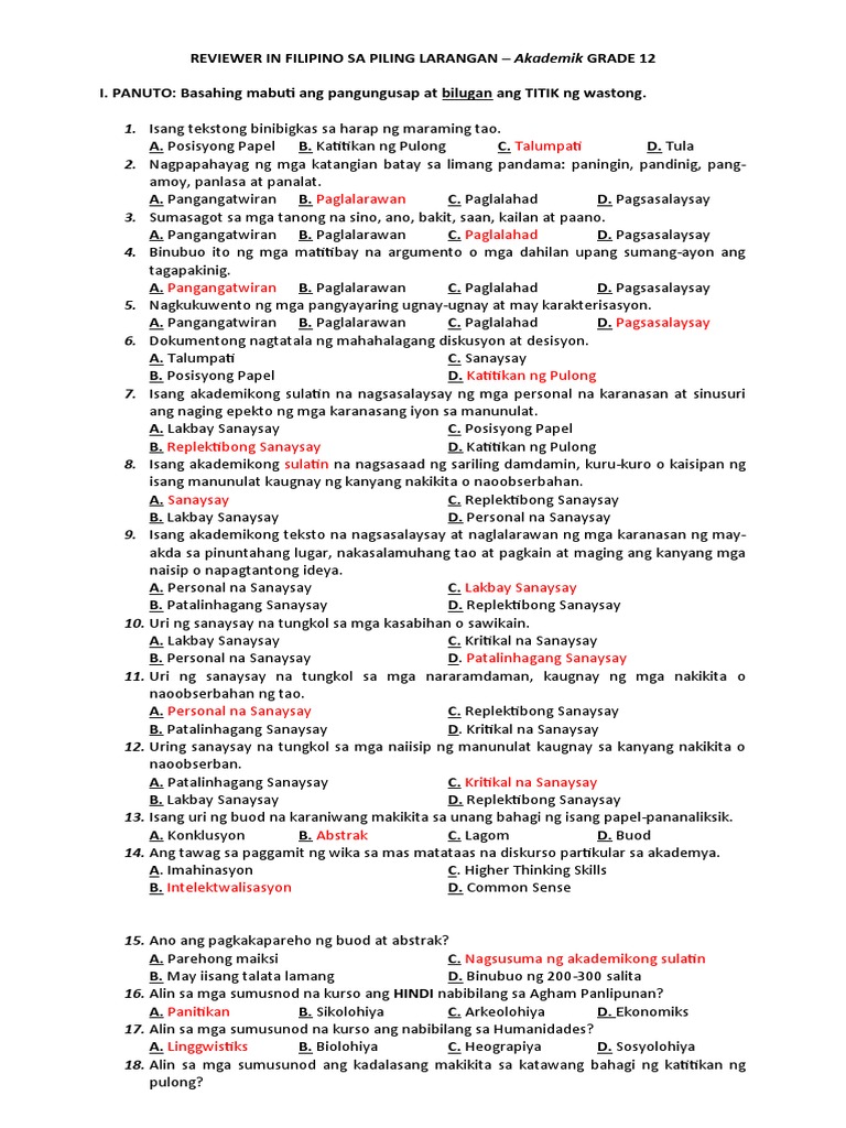 Piling Larang | PDF