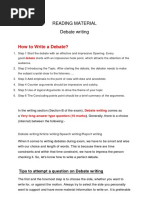 G11 - Debate Writing Samples - AY 2024-25 | PDF | Social Media ...