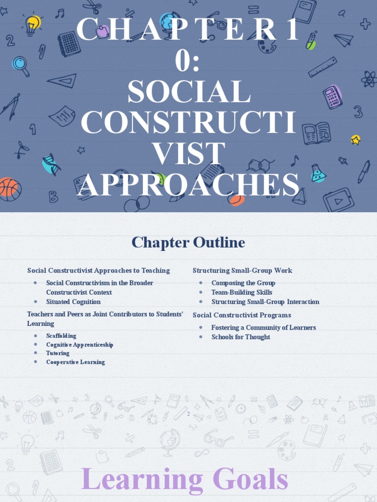 CHAPTER 10 - Social Constructivist Approaches | PDF | Constructivism (Philosophy Of Education ...