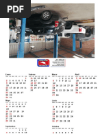 Calendario Michel Zbinden 2025 | PDF